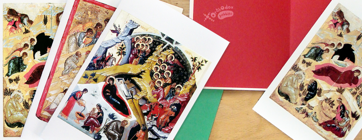 Craft: DIY Orthodox Christmas cards – Orthodox Pebbles