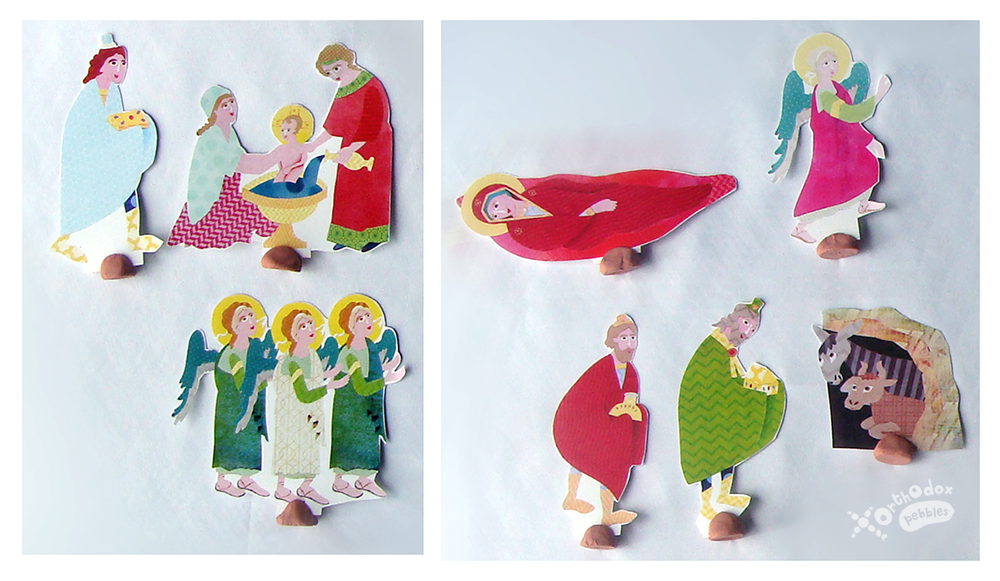 Craft: 3D Nativity Scene – Orthodox Pebbles