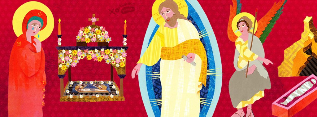 Four icons for Pascha – Orthodox Pebbles