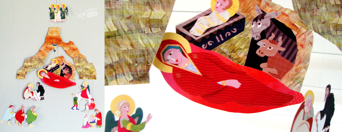 Craft: Nativity of Christ mobile – Orthodox Pebbles