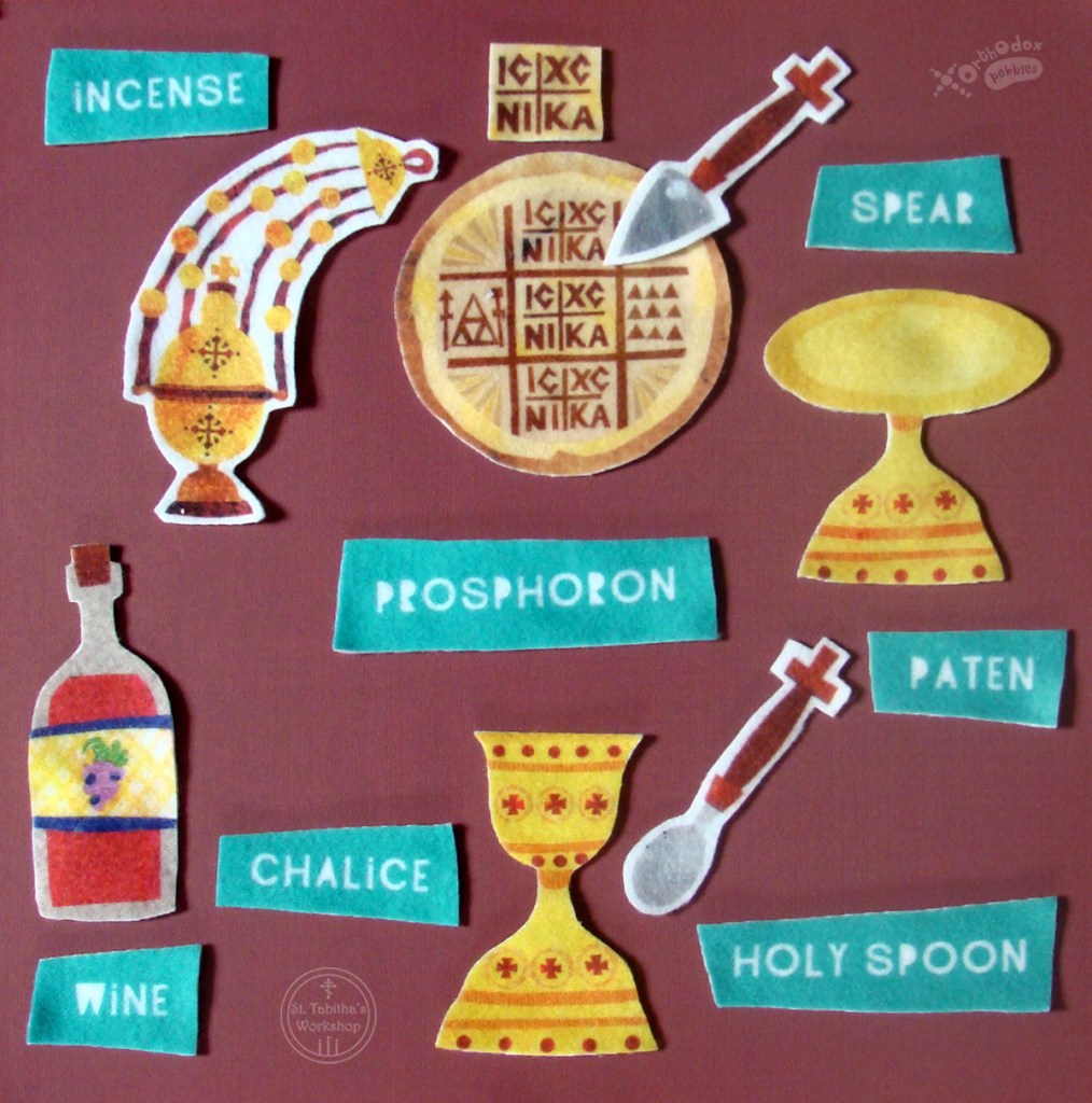 Fabric learning sets – Orthodox Pebbles