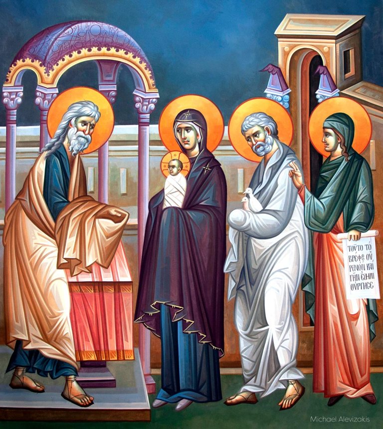 The Meeting of our Lord – Orthodox Pebbles