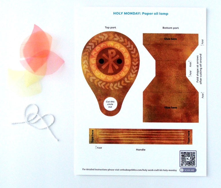 HOLY WEEK CRAFT KIT: Holy Monday – Orthodox Pebbles