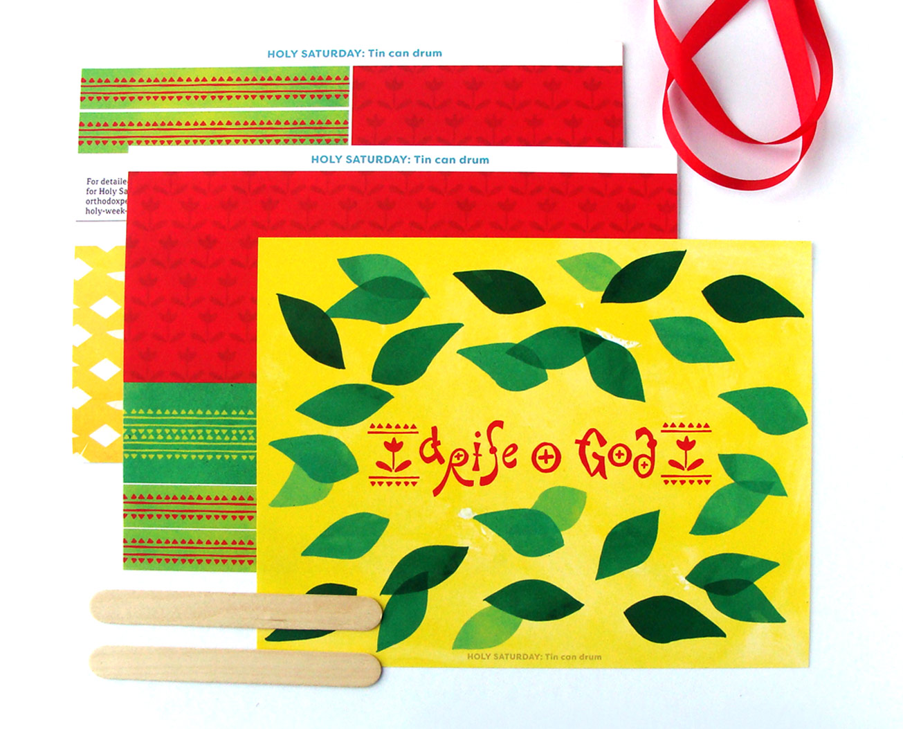 HOLY WEEK CRAFT KIT: Holy Saturday – Orthodox Pebbles