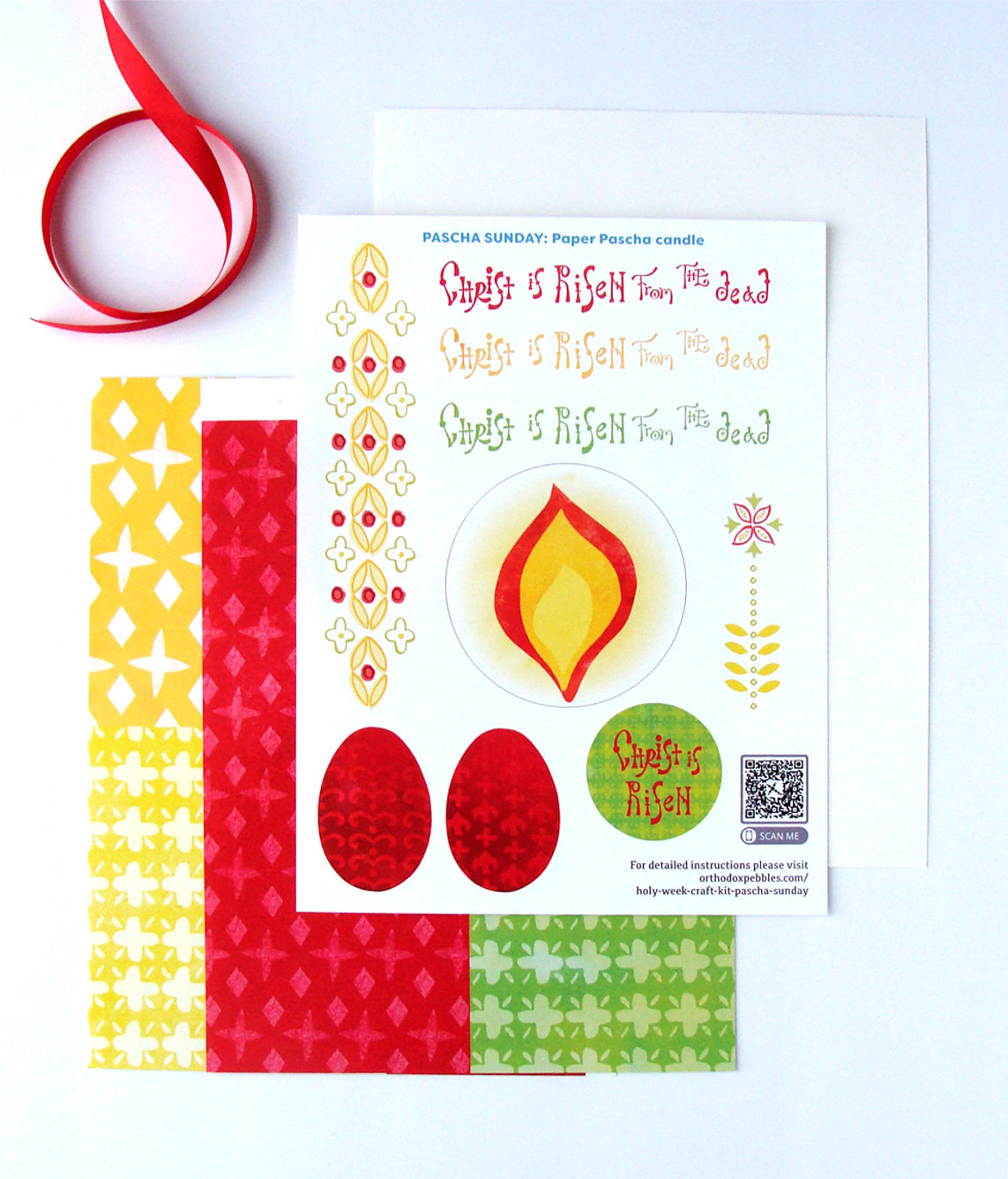 HOLY WEEK CRAFT KIT: Pascha Sunday – Orthodox Pebbles