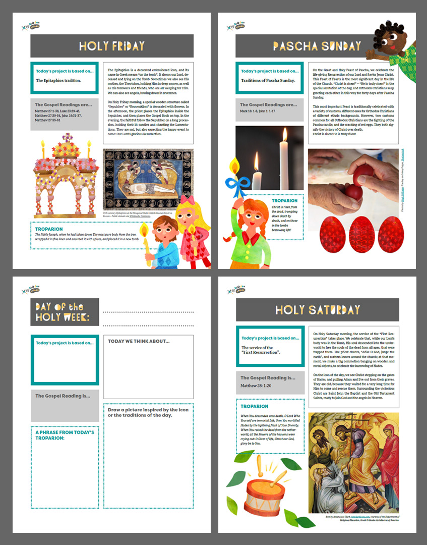 Holy Week: Teaching Resources – Orthodox Pebbles