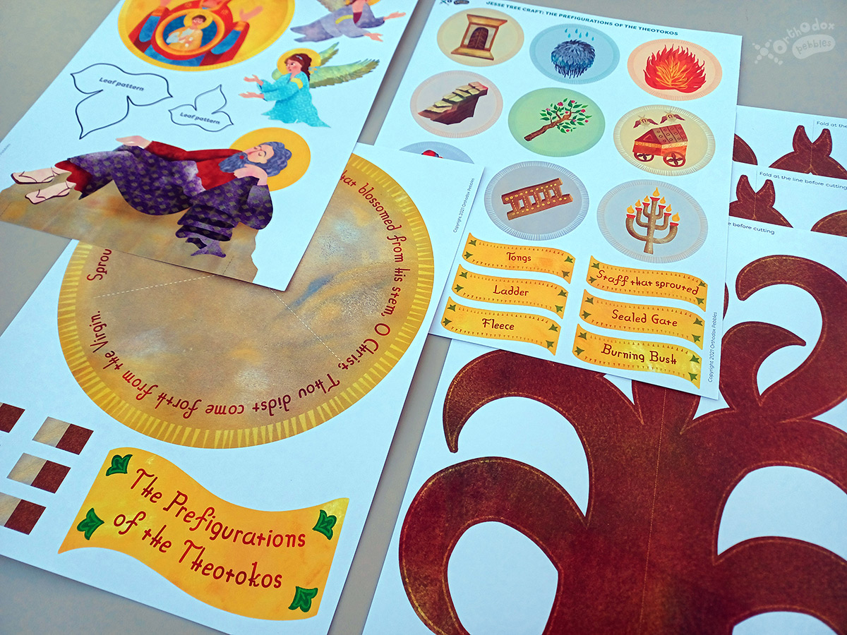A Different Jesse Tree: Craft Kit – Orthodox Pebbles