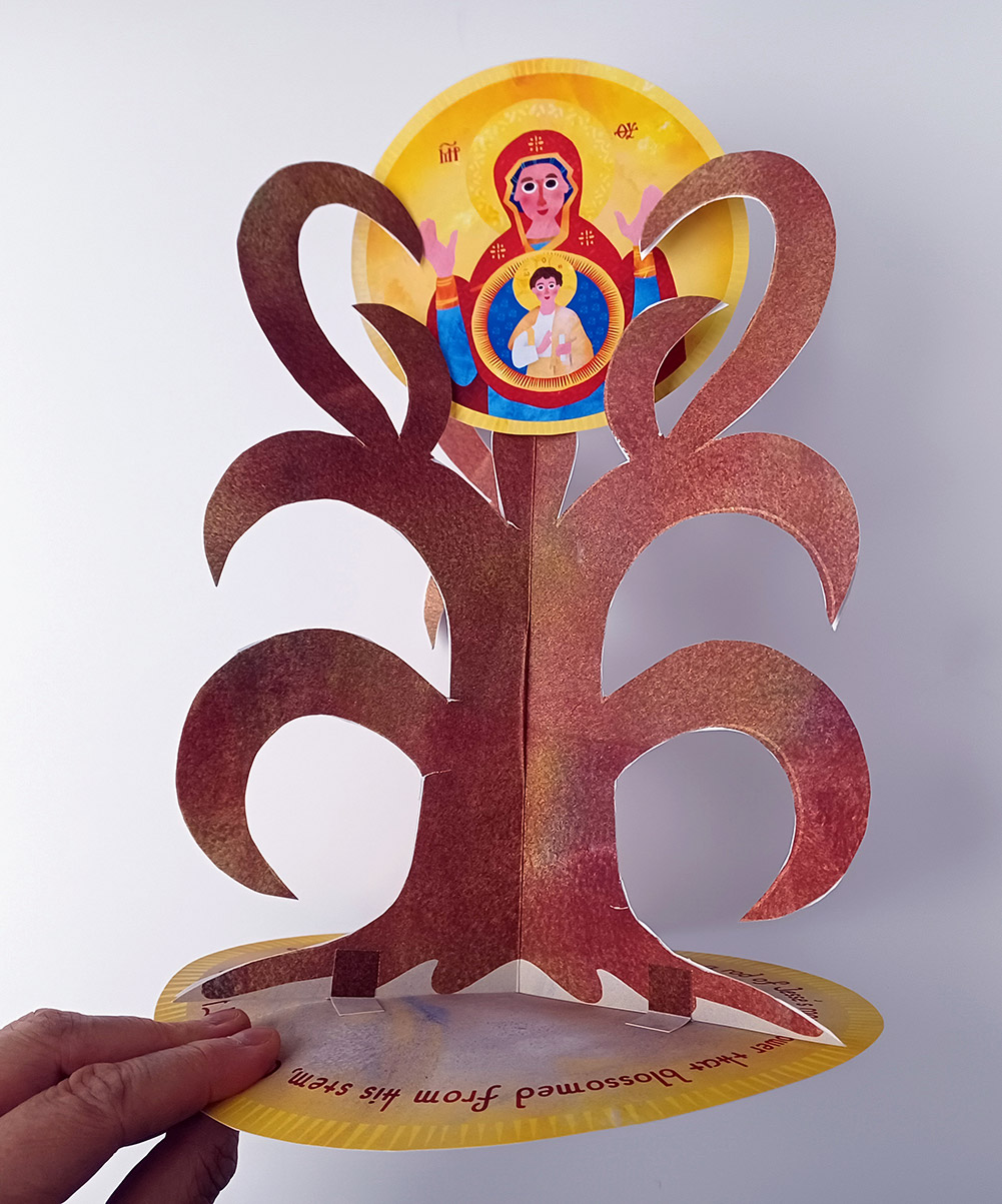 Jesse Tree Craft Kit Tutorial – Orthodox Pebbles