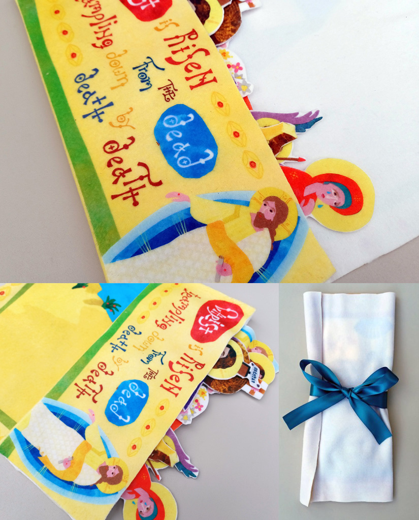 Holy Pascha: DIY Fabric Learning Set – Orthodox Pebbles