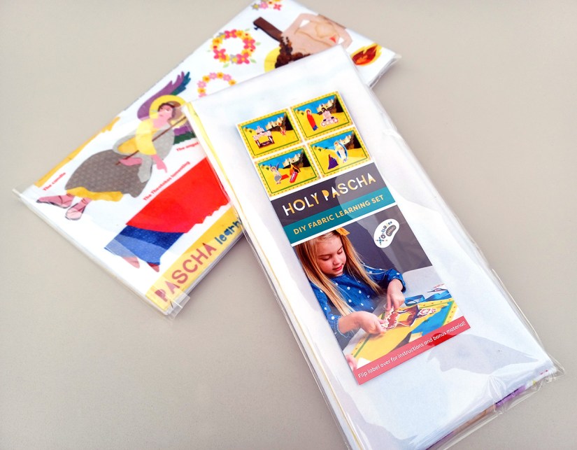 Holy Pascha: DIY Fabric Learning Set – Orthodox Pebbles