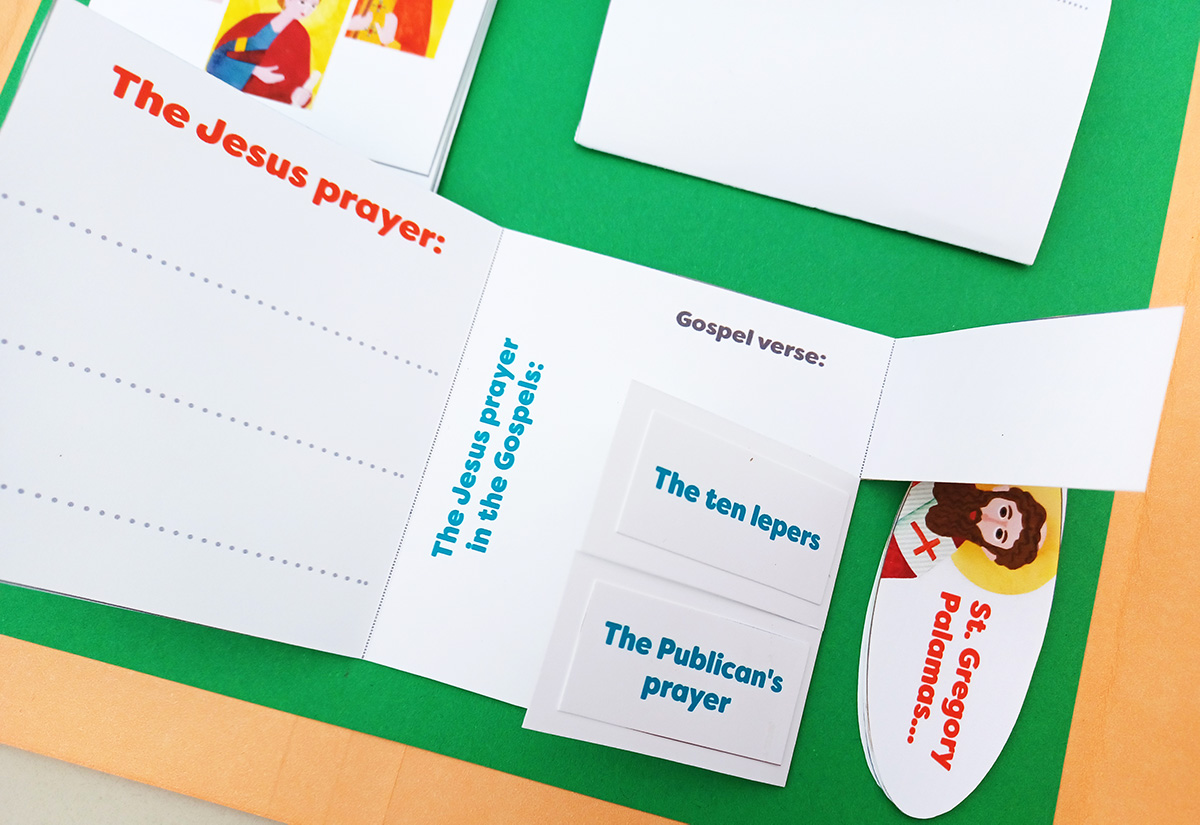 GREAT LENT LAPBOOK: Week 2 – Orthodox Pebbles