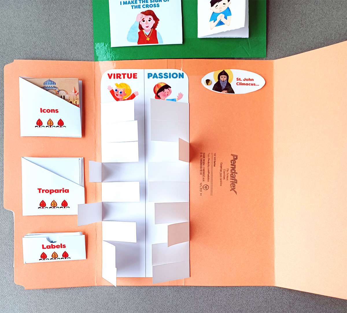 GREAT LENT LAPBOOK: Week 4 – Orthodox Pebbles