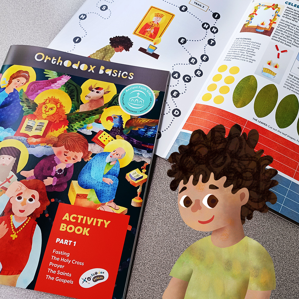 Orthodox Basics Activity Book and AF Kids videos – Orthodox Pebbles
