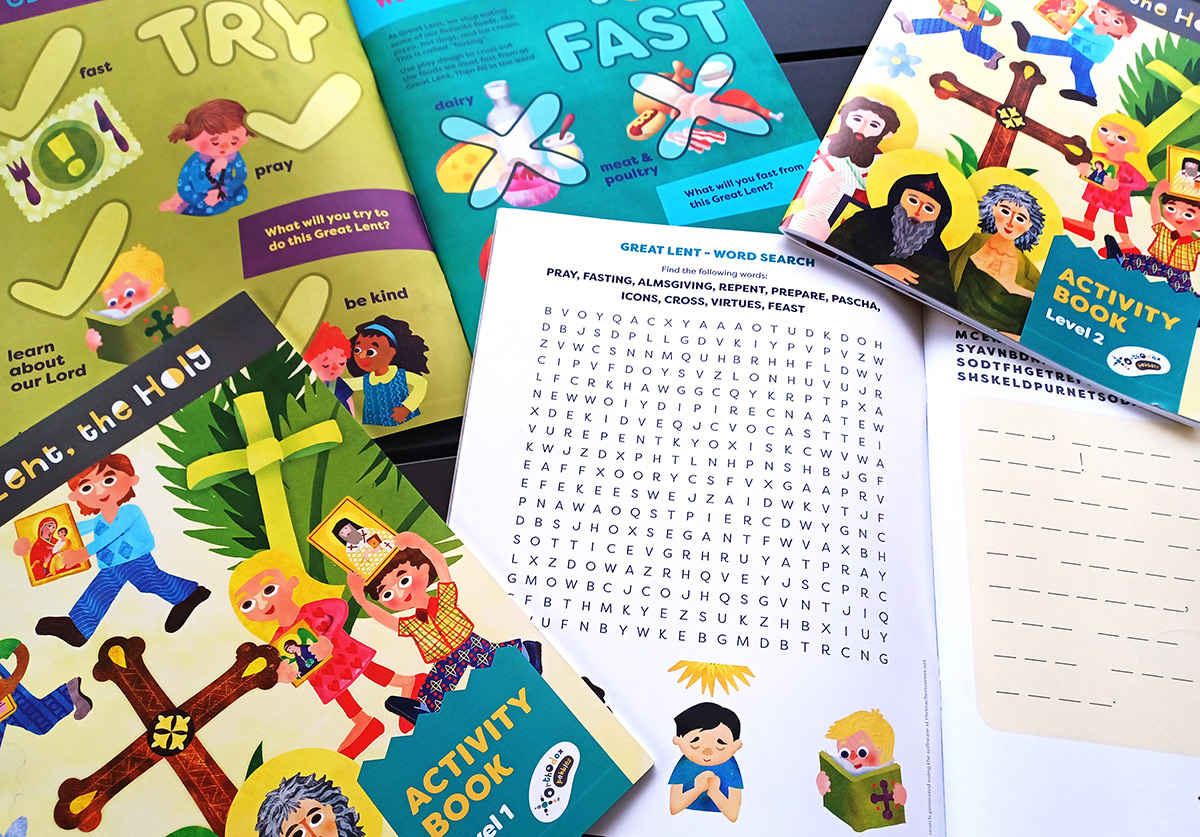 NEW: Great Lent Activity Book – Orthodox Pebbles