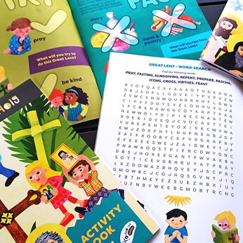 Activity books – Orthodox Pebbles